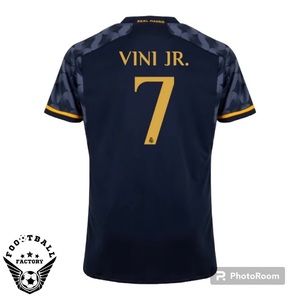 adidas | Shirts | Adidas Real Madrid Away Jersey 2324 Vini Jr | Poshmark